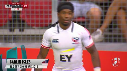 Carlin Isles - Rugby World Cup 2019 | rugbyworldcup.com