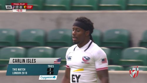 Carlin Isles - Rugby World Cup 2019 | rugbyworldcup.com