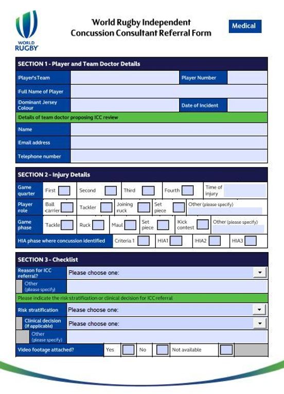 Independent Concussion Consultation | World Rugby