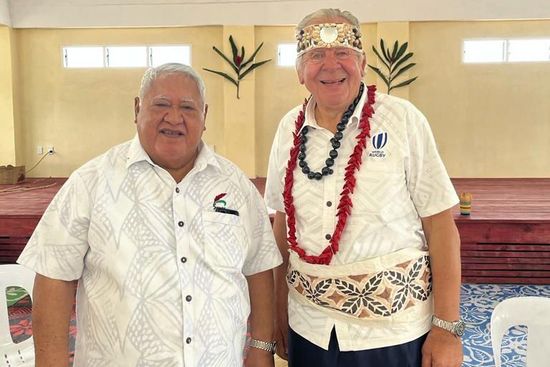 Samoa bestow Chiefly title of ‘Tootootumua’ upon Sir Bill Beaumont ...