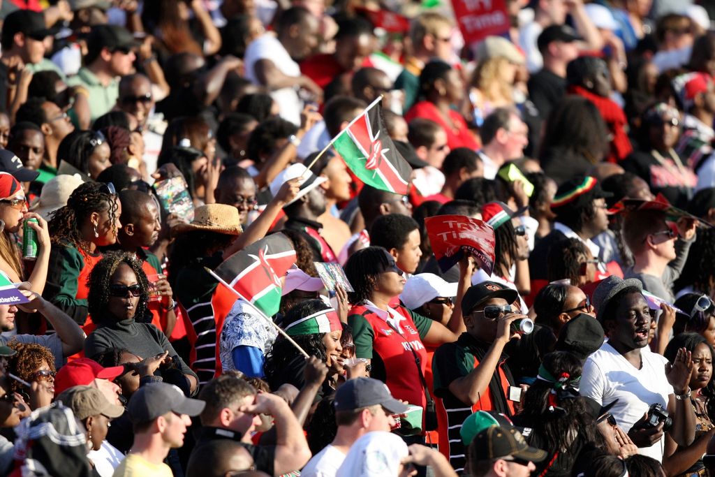 Kenyan fans bring their own gold to Vegas | World Rugby