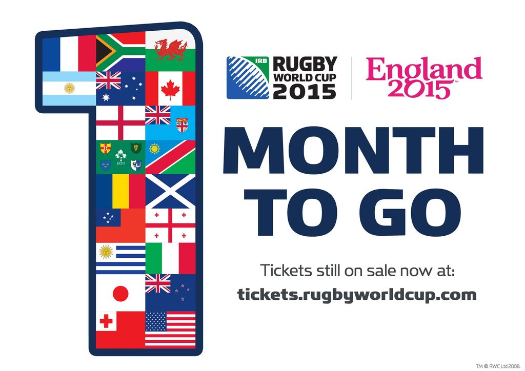 One month to go to RWC 2015 | World Rugby