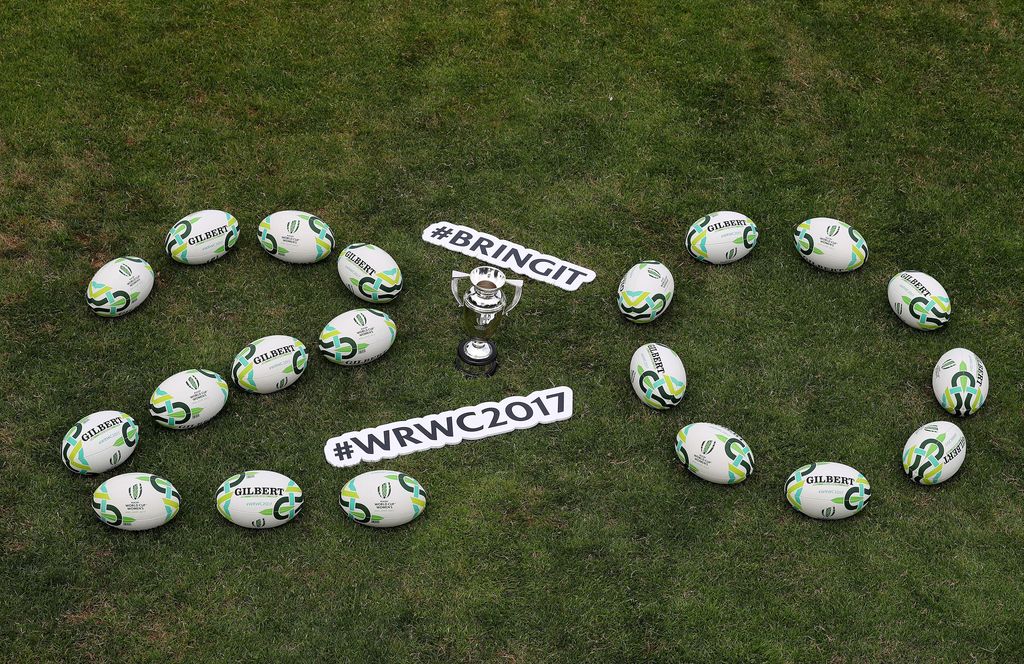 Gilbert unveils WRWC 2017 ball with 20 days to go | World Rugby