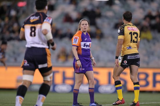 Super Rugby’s first female referee, Amy Perrett, on making history ...