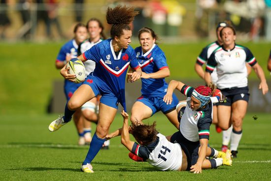 France turn on style in the second half to progress to last four ...