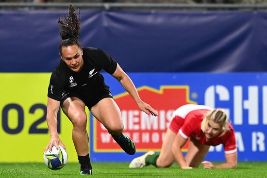 Portia Woodman becomes Rugby World Cup record try-scorer as Black Ferns ...