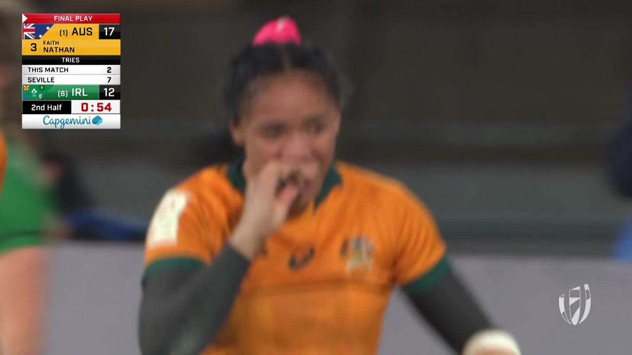 DHL Impact Moment: Faith Nathan - HSBC World Rugby Sevens Series