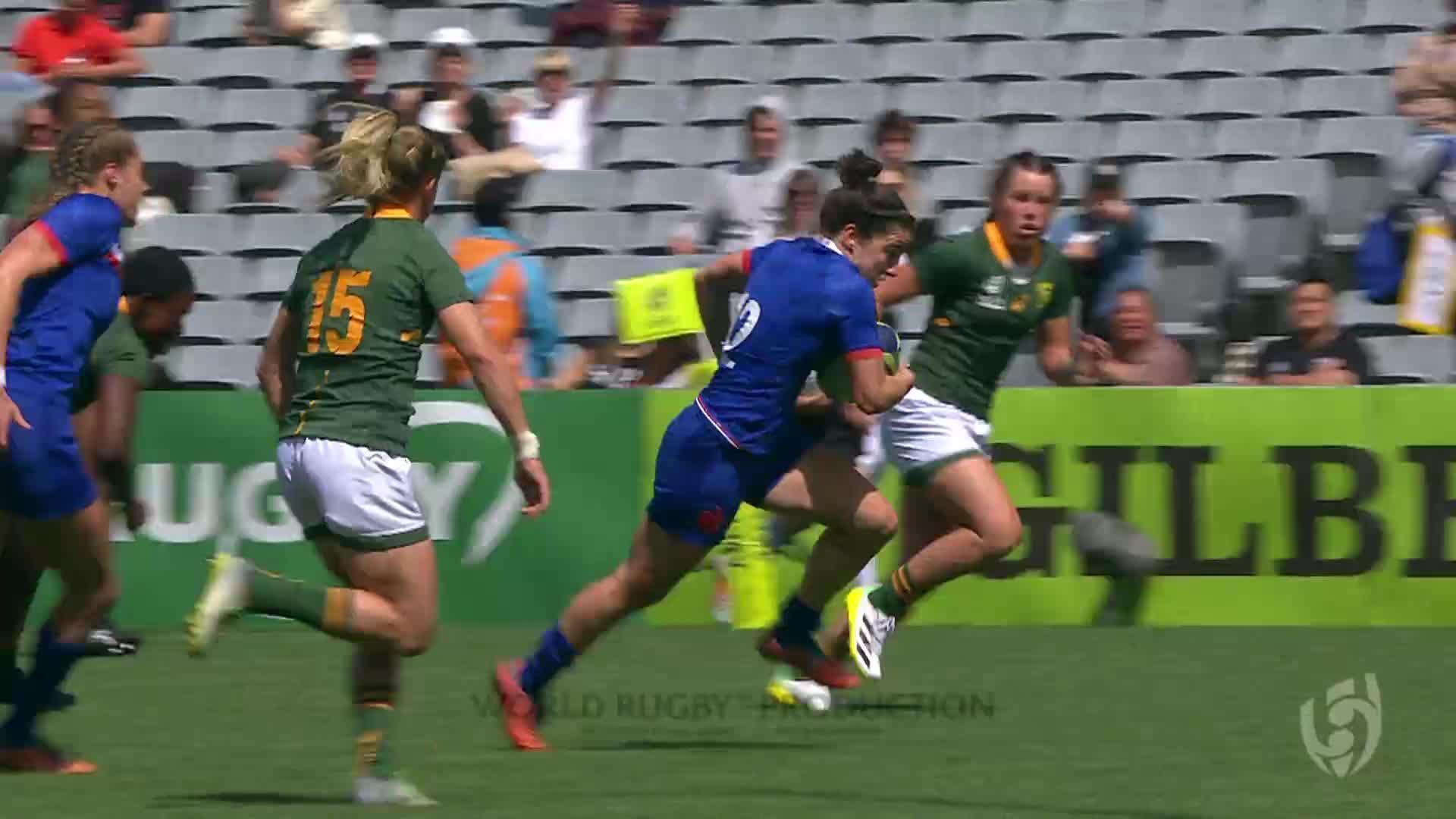 Gabrielle Vernier's Best Moments from RWC 2021